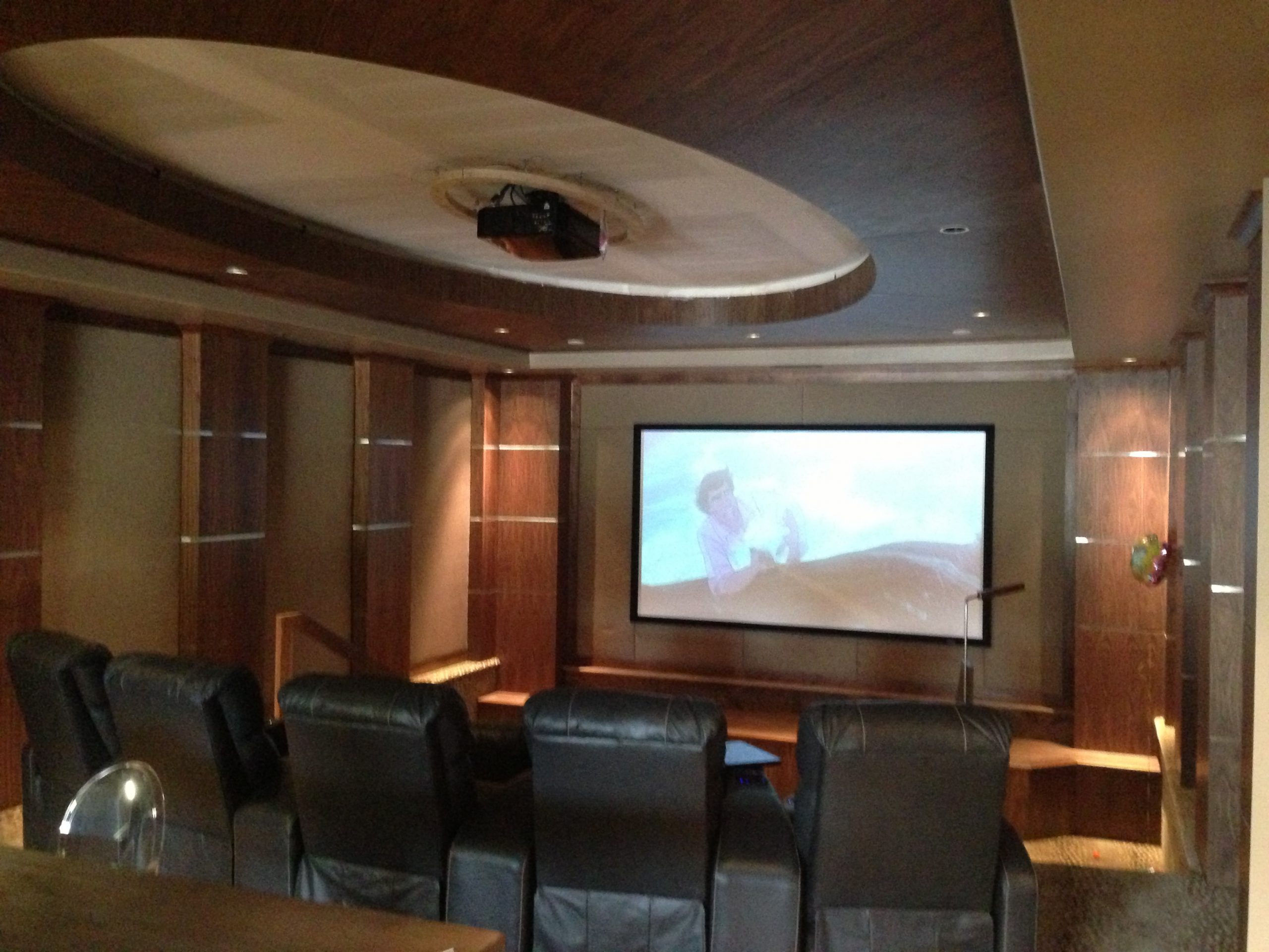 High End Media Room - Interactive Interiors